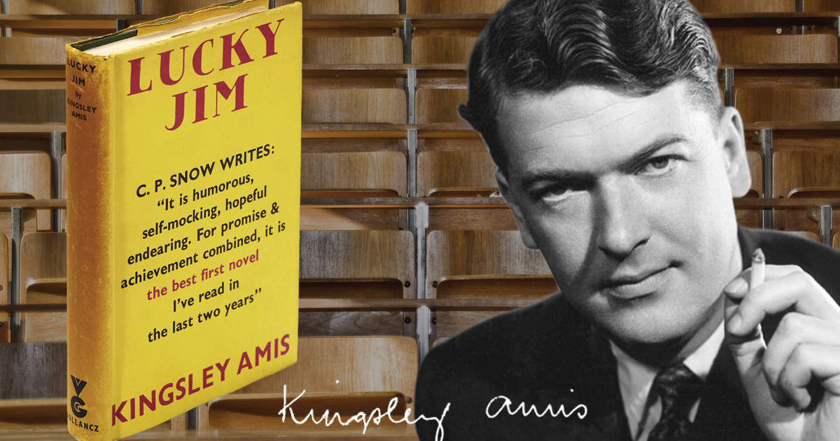 "Lucky Jim" by Kingsley Amis