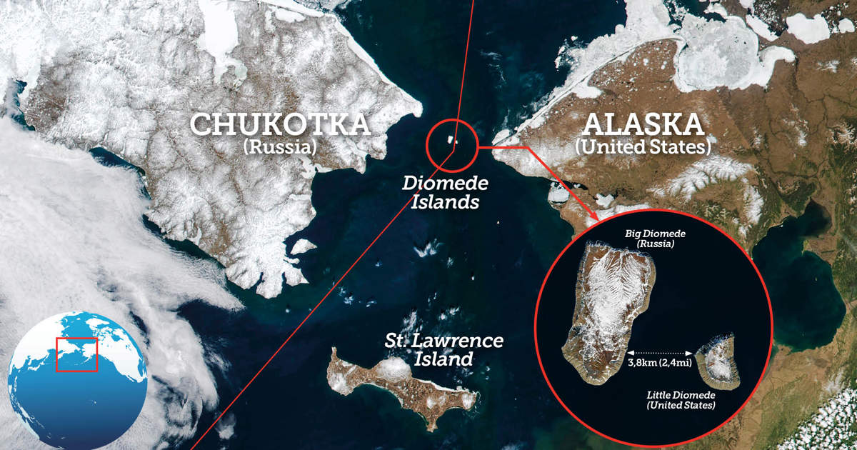 One nation separated by 4 kilometres and 23 hours