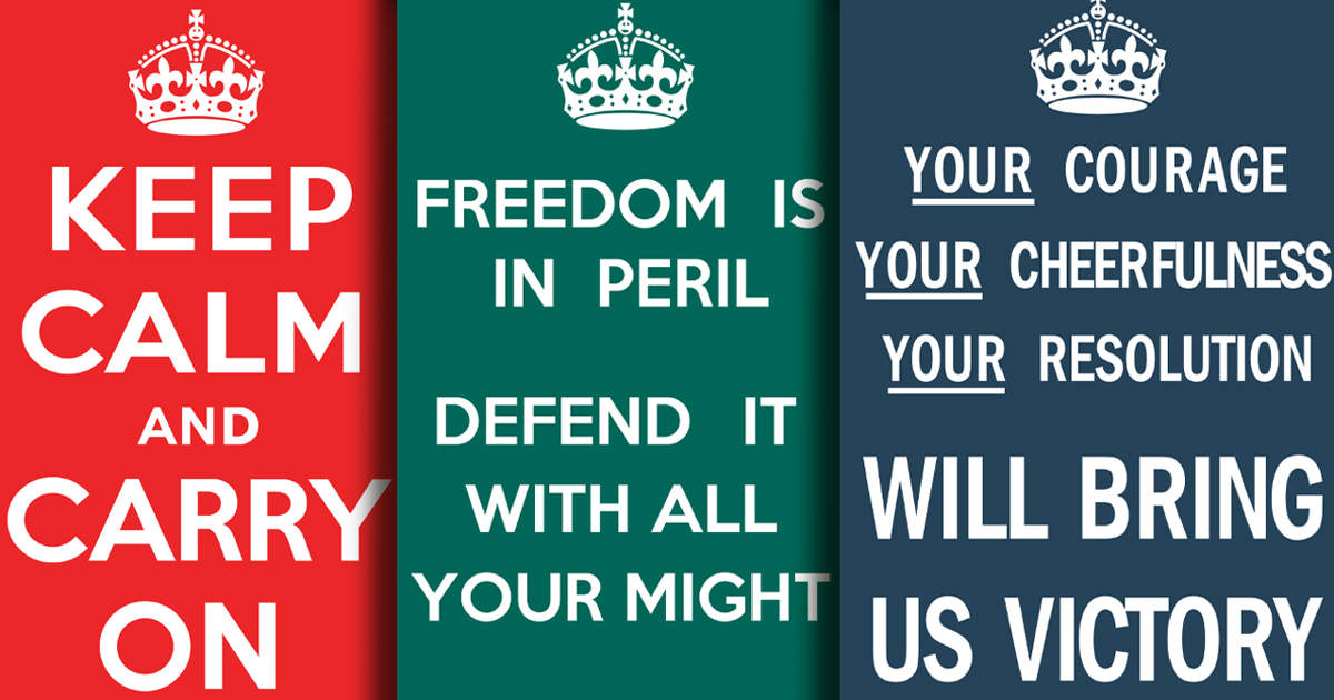 The Story Behind Keep Calm and Carry On