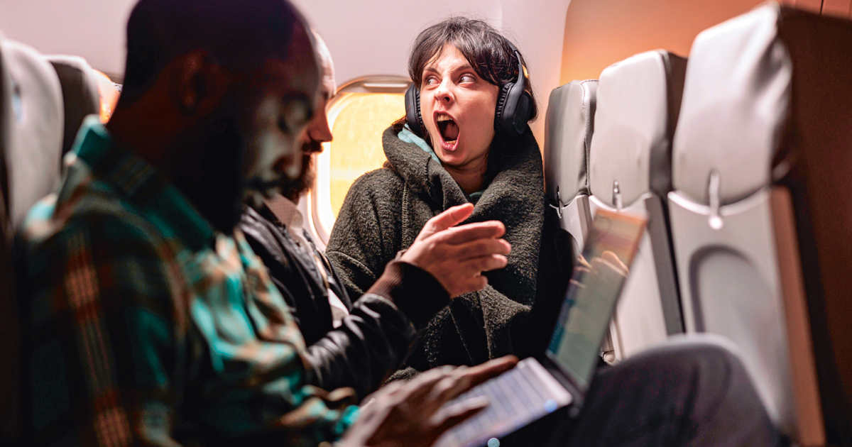 Bad Airline Behaviour: Anger in the Sky