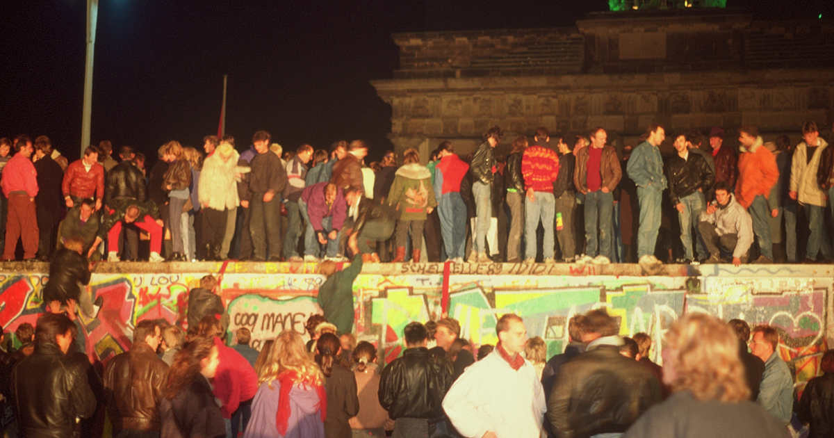 9th November 1989: The Fall Of The Berlin Wall